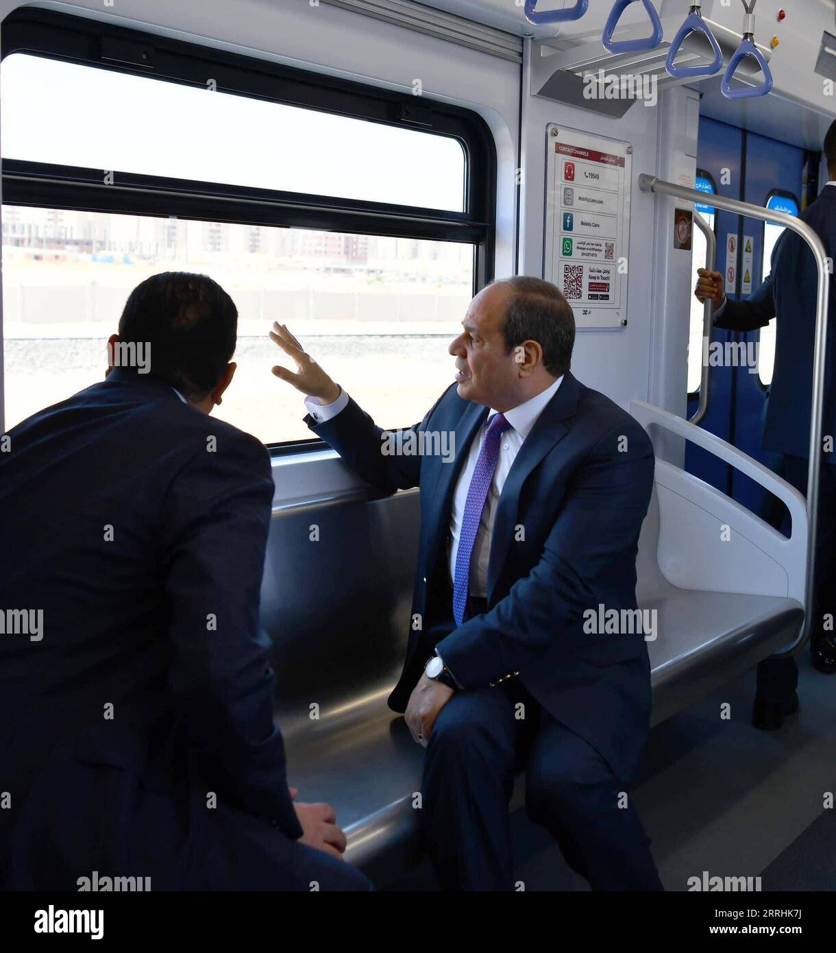 220703 -- CAIRO, July 3, 2022 -- Egyptian President Abdel-Fattah al ...