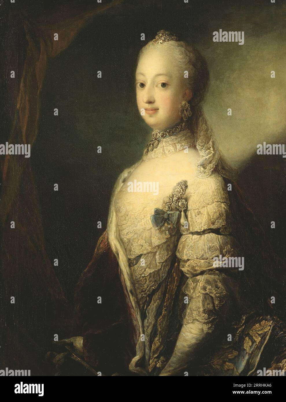 Sofia Magdalena, Queen of Sweden, 1765 Stock Photo - Alamy