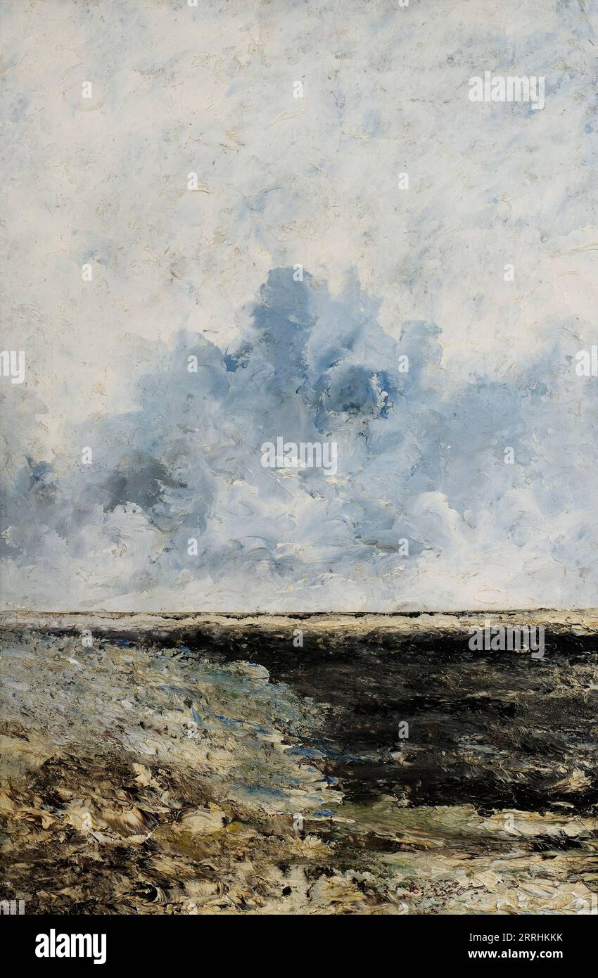 Art museum painting august strindberg landscape hi-res stock ...