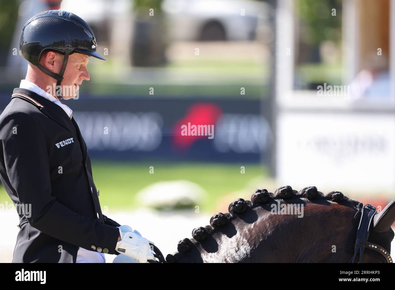 Riesenbeck, Germany. 08th Sep, 2023. Equestrian sport: European Championship, Dressage, Grand ...