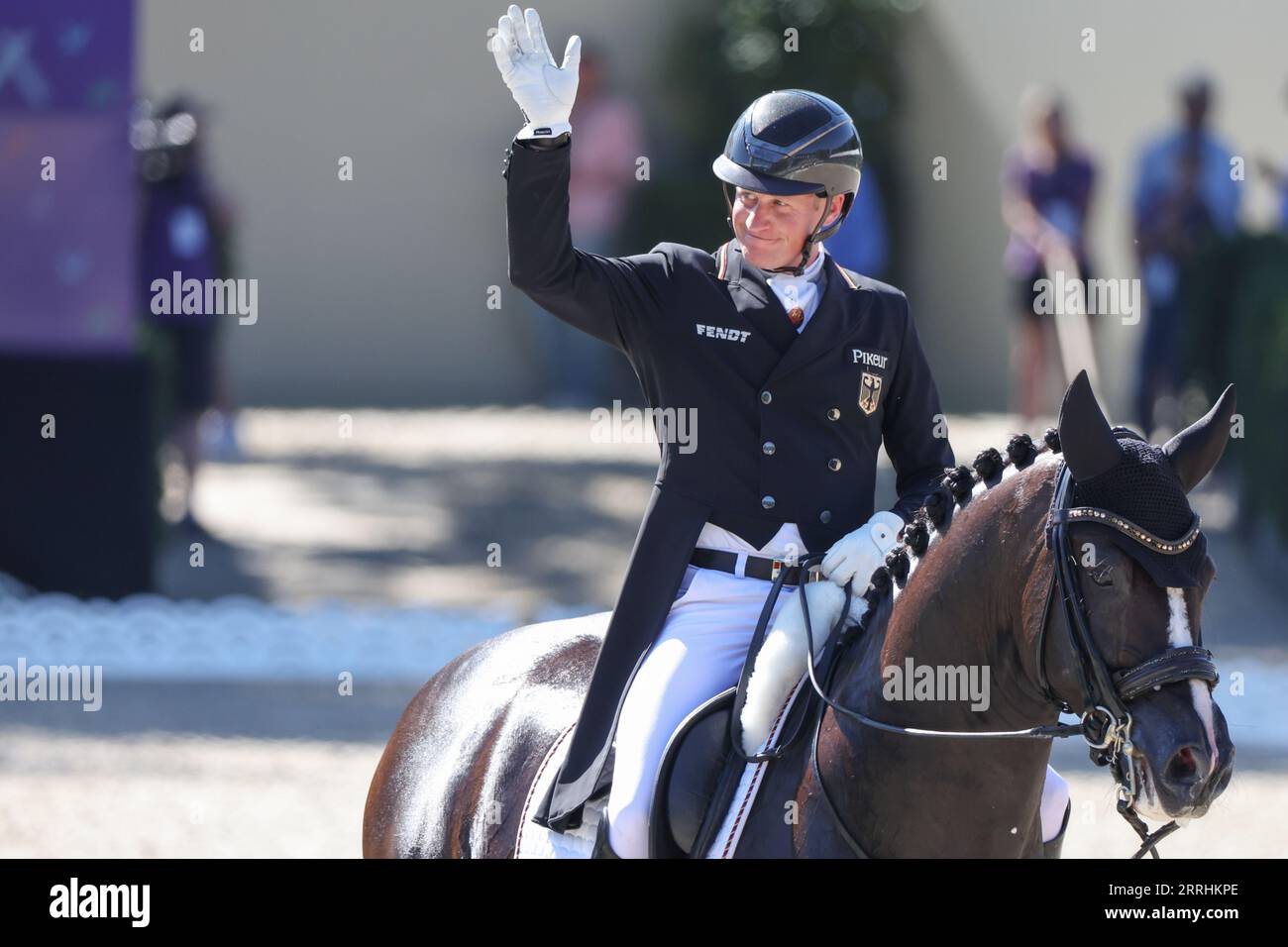 Riesenbeck, Germany. 08th Sep, 2023. Equestrian sport: European ...