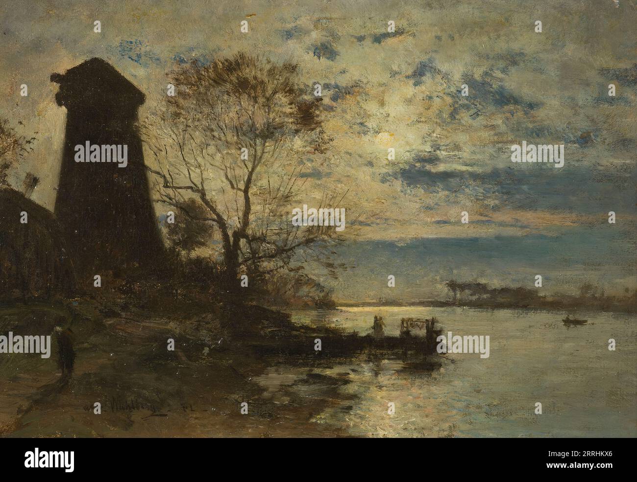 The Shore, 1872 Stock Photo - Alamy
