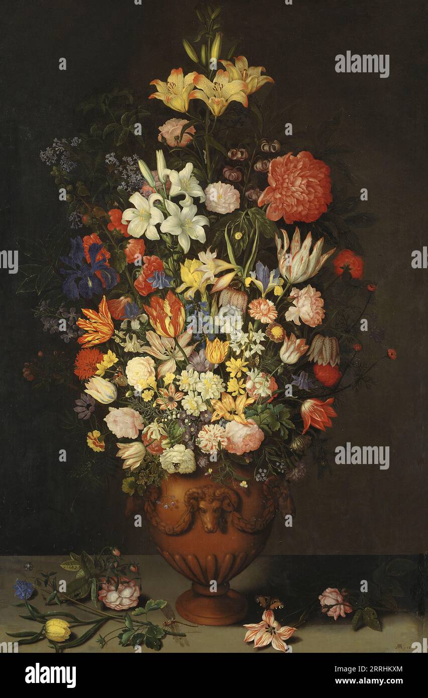 Still Life with a Vase of Flowers, 1620 Stock Photo - Alamy