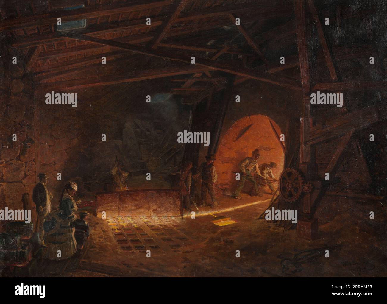 Furnace interior 19th century hi-res stock photography and images - Alamy