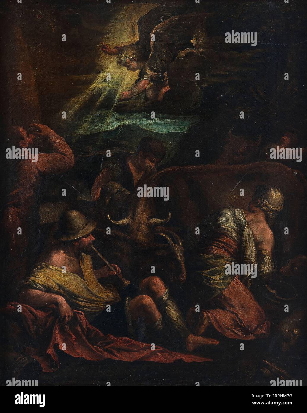 The Annunciation to the Shepherds, Unknown date Stock Photo - Alamy