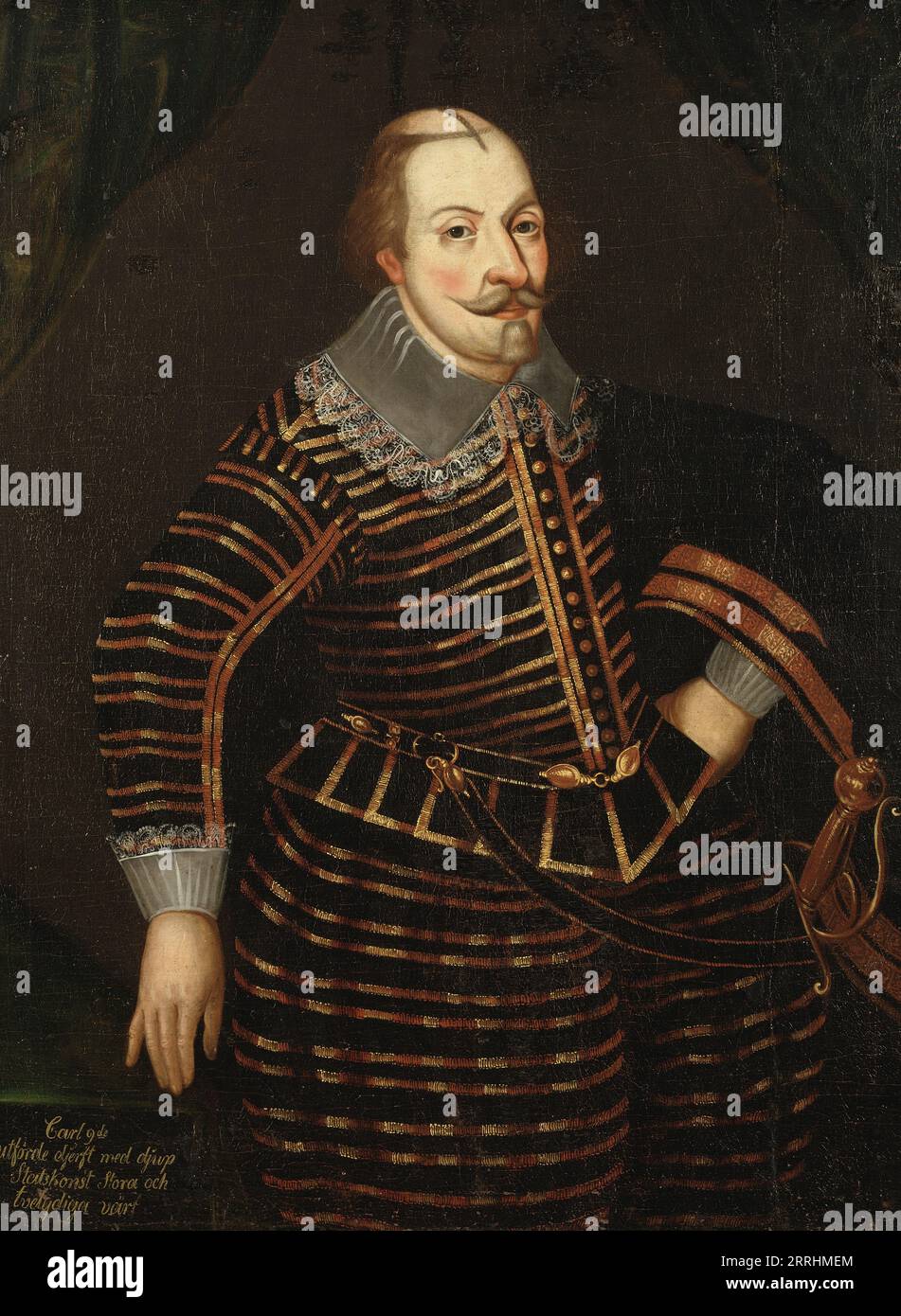 Charles IX, 1550-1611, King of Sweden, c16th century Stock Photo - Alamy