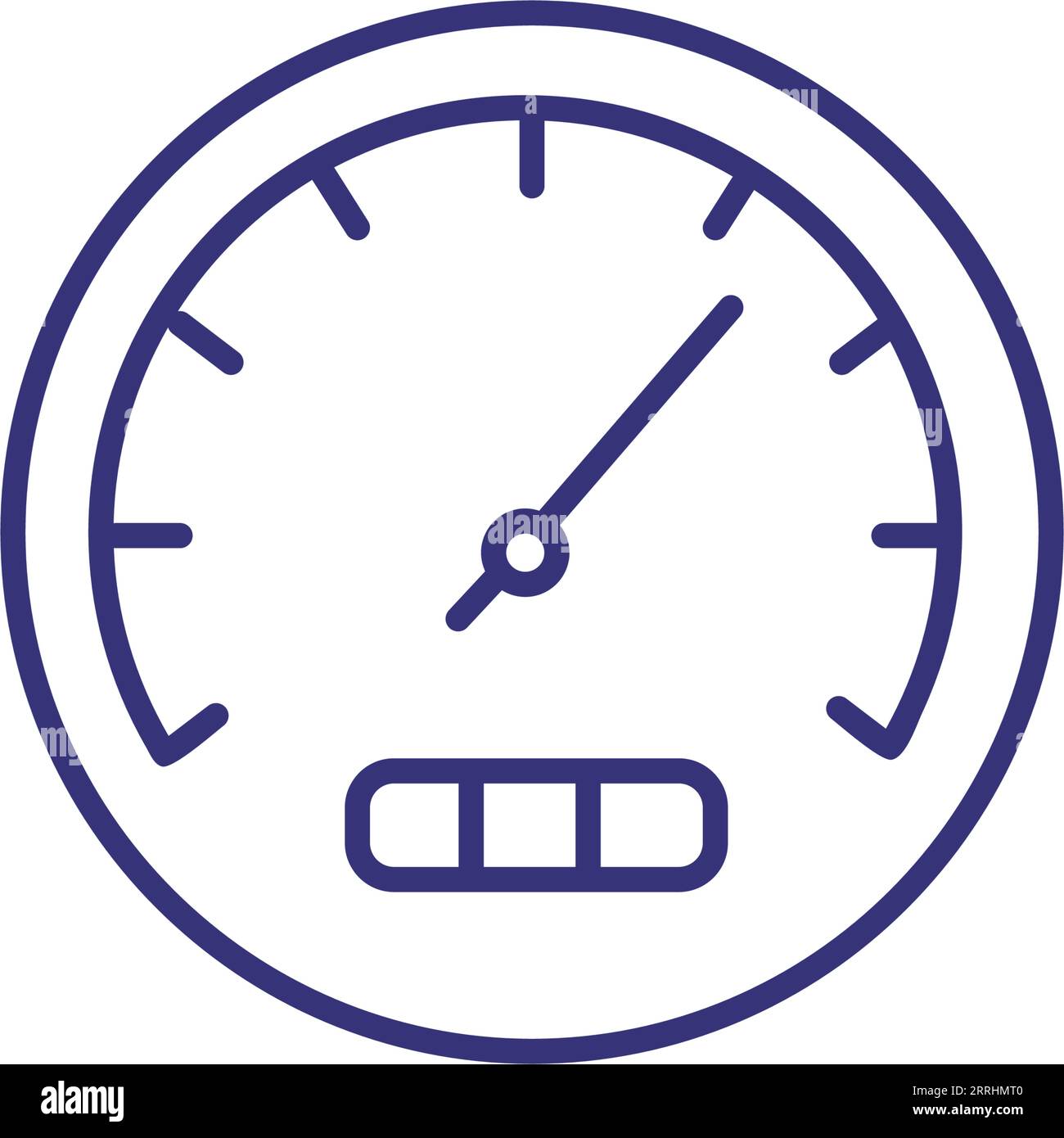Isolated speedometer scale logo Stock Vector Images - Alamy