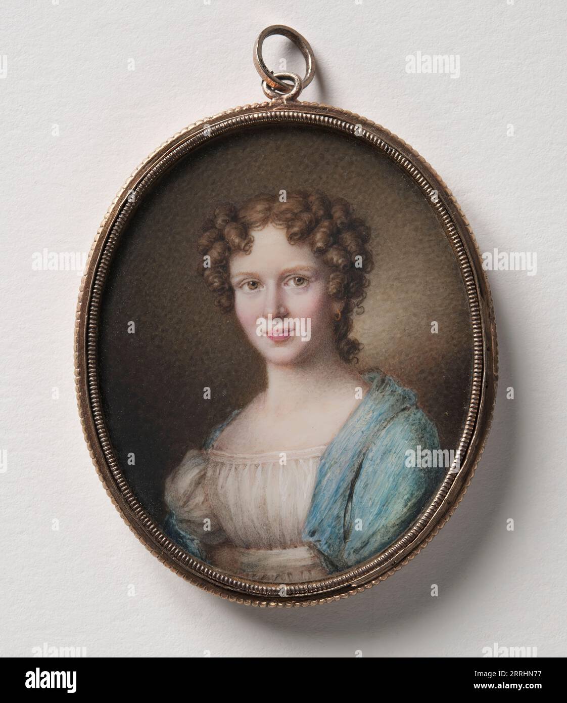 Johanne Marie Stolpe, m. Ehrenreich, Clergyman´s wife, 1833 Stock Photo ...