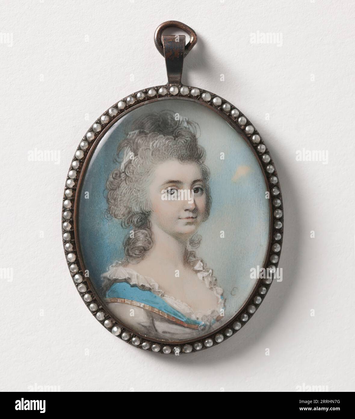 Unknown lady, late 18th-early 19th century Stock Photo - Alamy