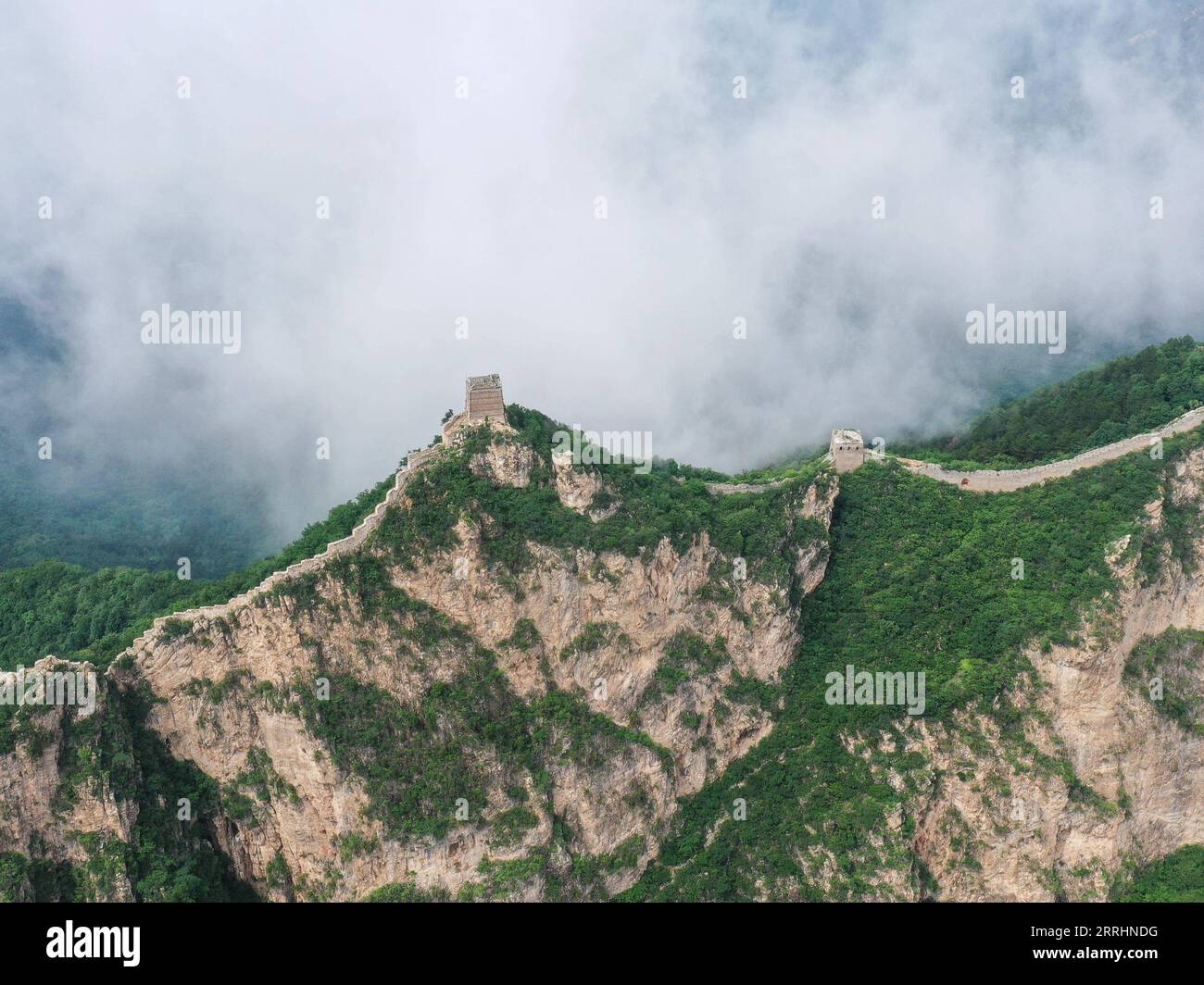 220704 -- BEIJING, July 4, 2022 -- Aerial photo taken on July 4, 2022 ...