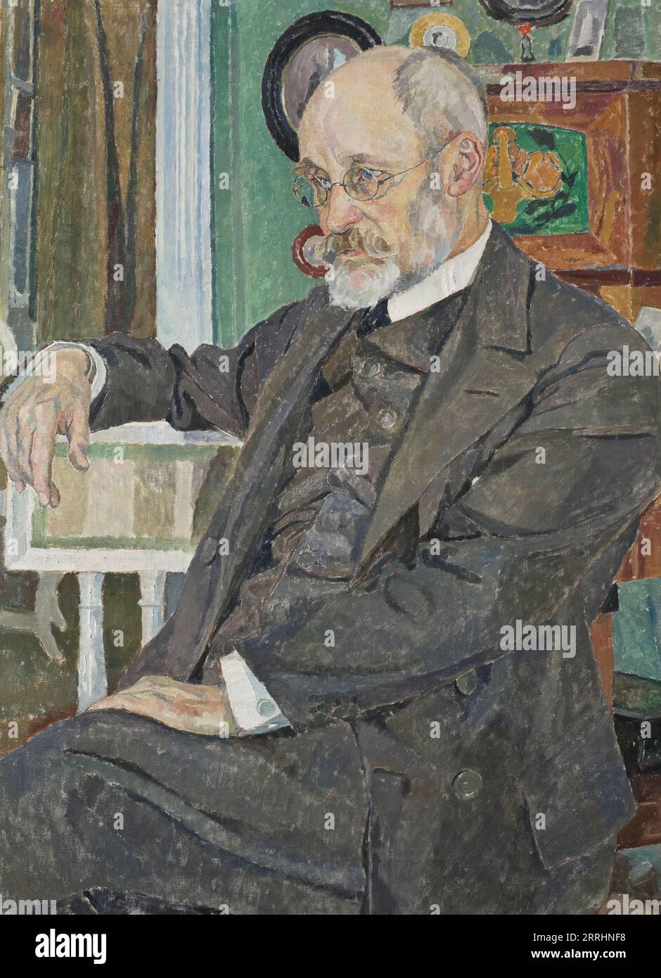 Nils Kreuger, 1858-1930, artist, 1924 Stock Photo - Alamy