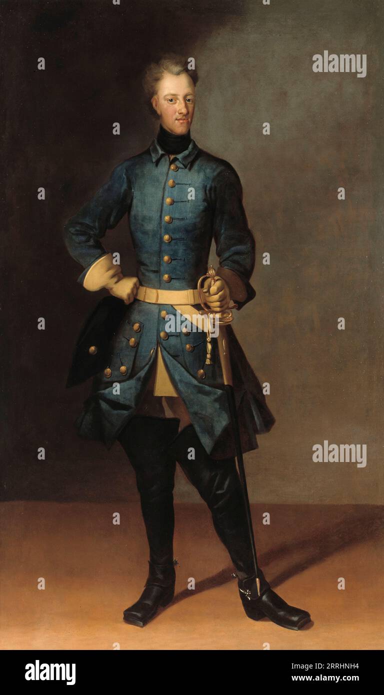 King Karl XII of Sweden, 1707 Stock Photo - Alamy