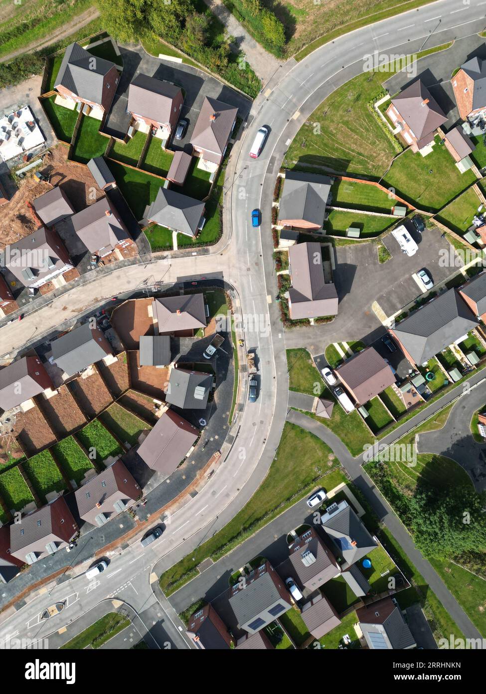 New development aerial view uk hi-res stock photography and images - Alamy