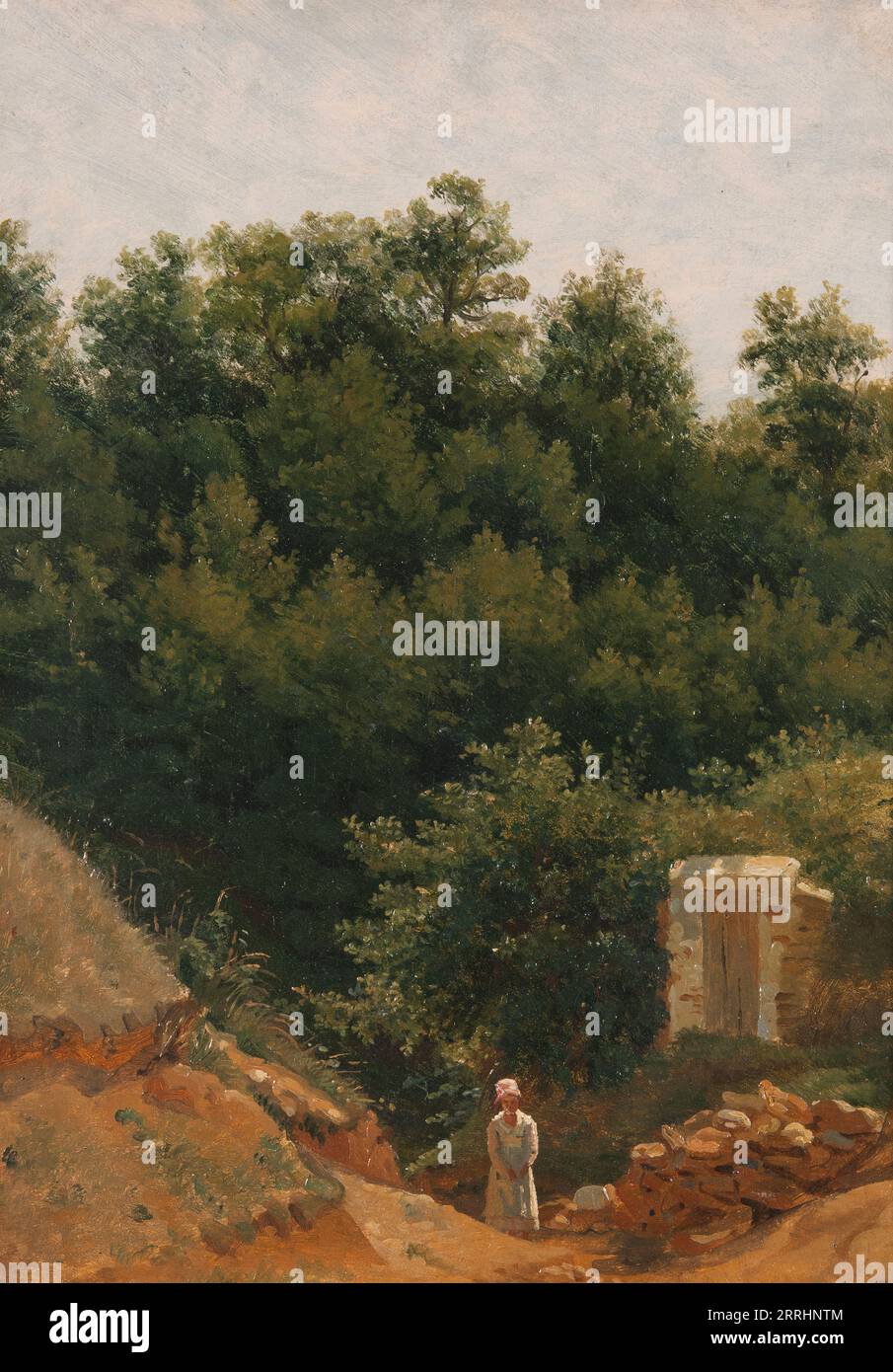 Landscape study, 1840s Stock Photo - Alamy