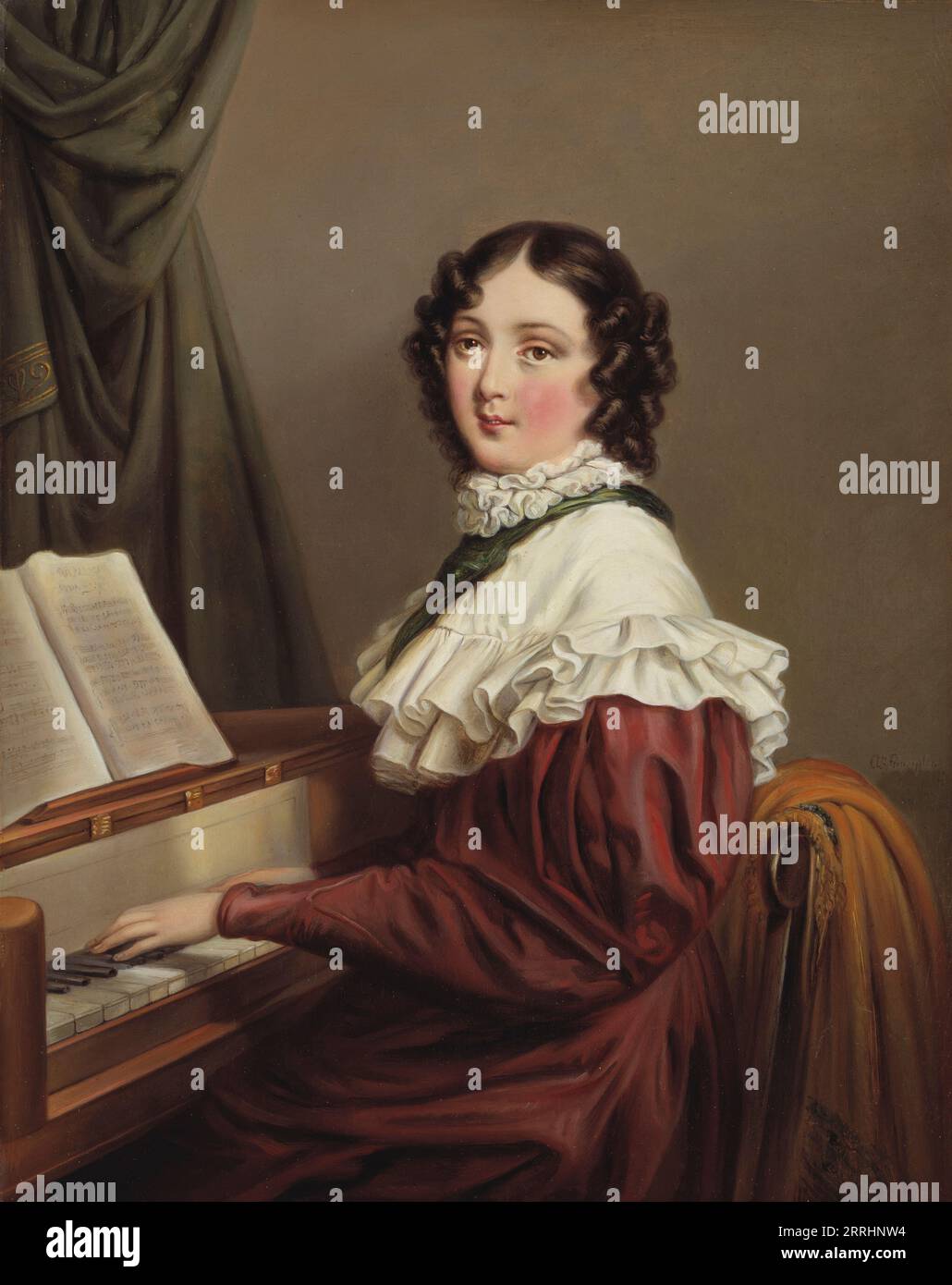 Mathilda Valeria Beatrix d´Orozco (1796-1863), composer, singer ...