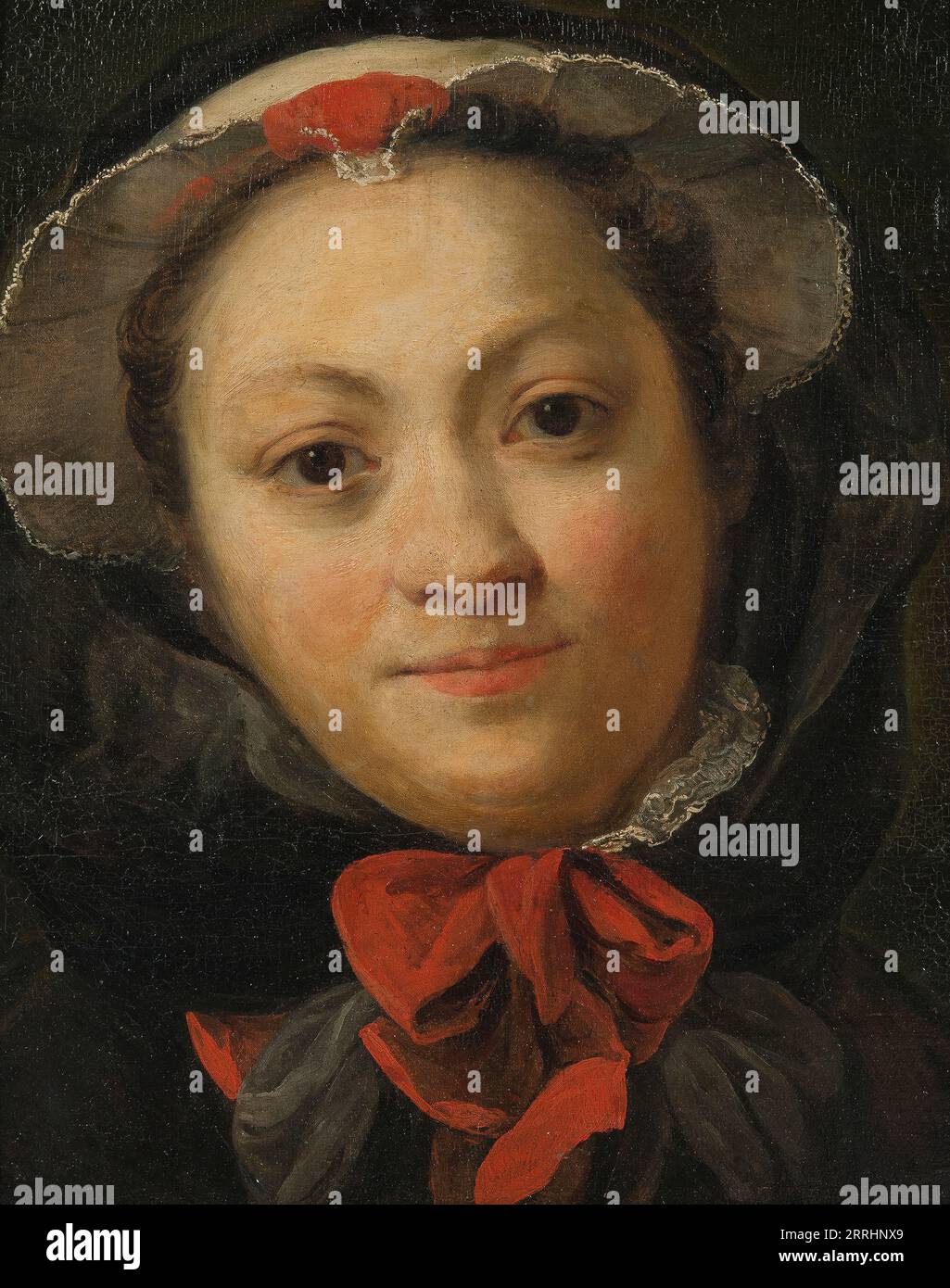 Mrs Charlotta Pilo, née Desmarées, 1756 Stock Photo - Alamy