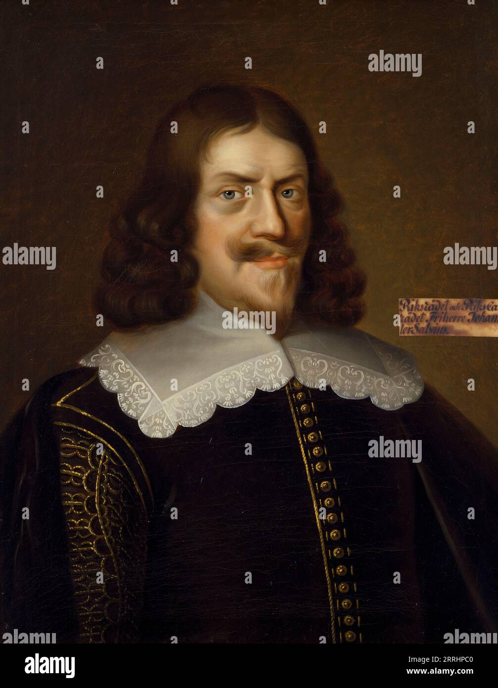 Johan Adler-Salvius, 1590-1652, c17th century Stock Photo - Alamy