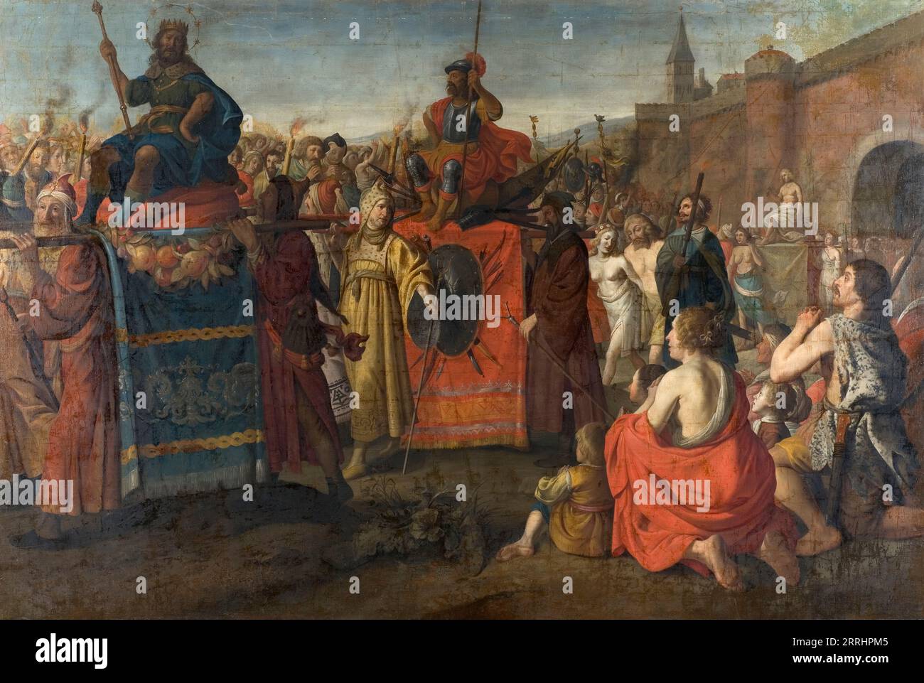 A Roman Triumphal Parade, 1641 Stock Photo - Alamy