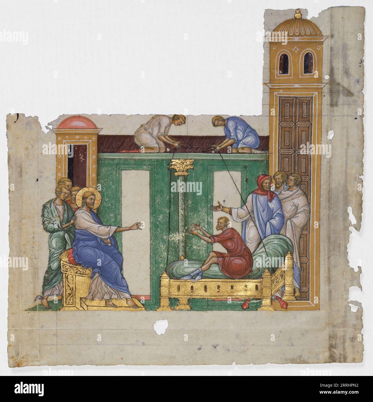 Jesus paralytic painting hi-res stock photography and images - Alamy