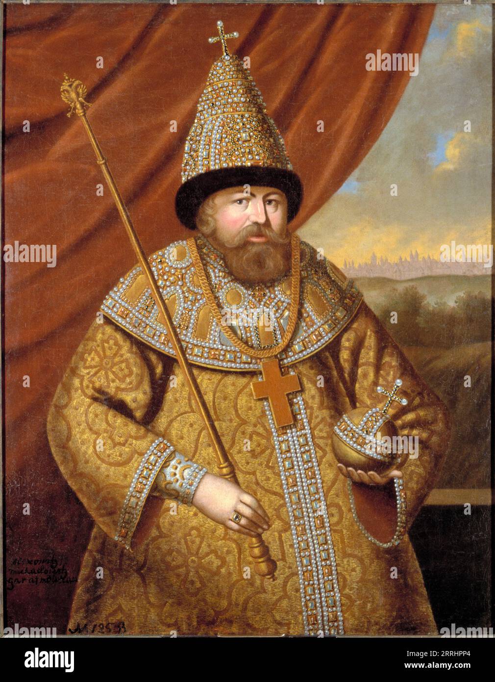 Alexei Mikhailovich, Tsar of Russia, c17th century Stock Photo - Alamy