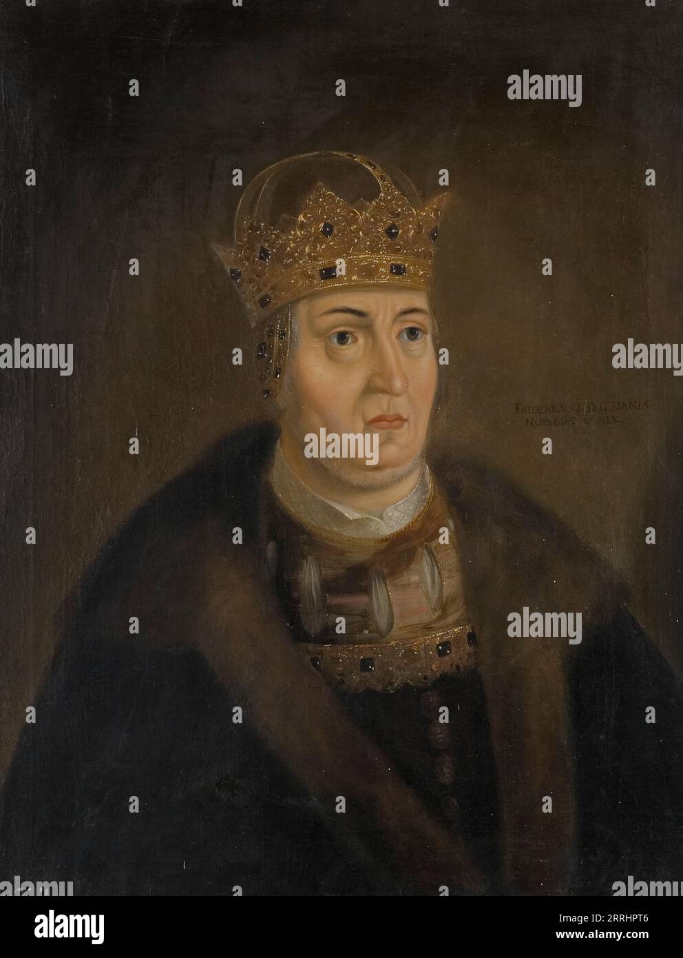 Frederick I, 1471-1533, King of Denmark and Norway, c16th century Stock ...