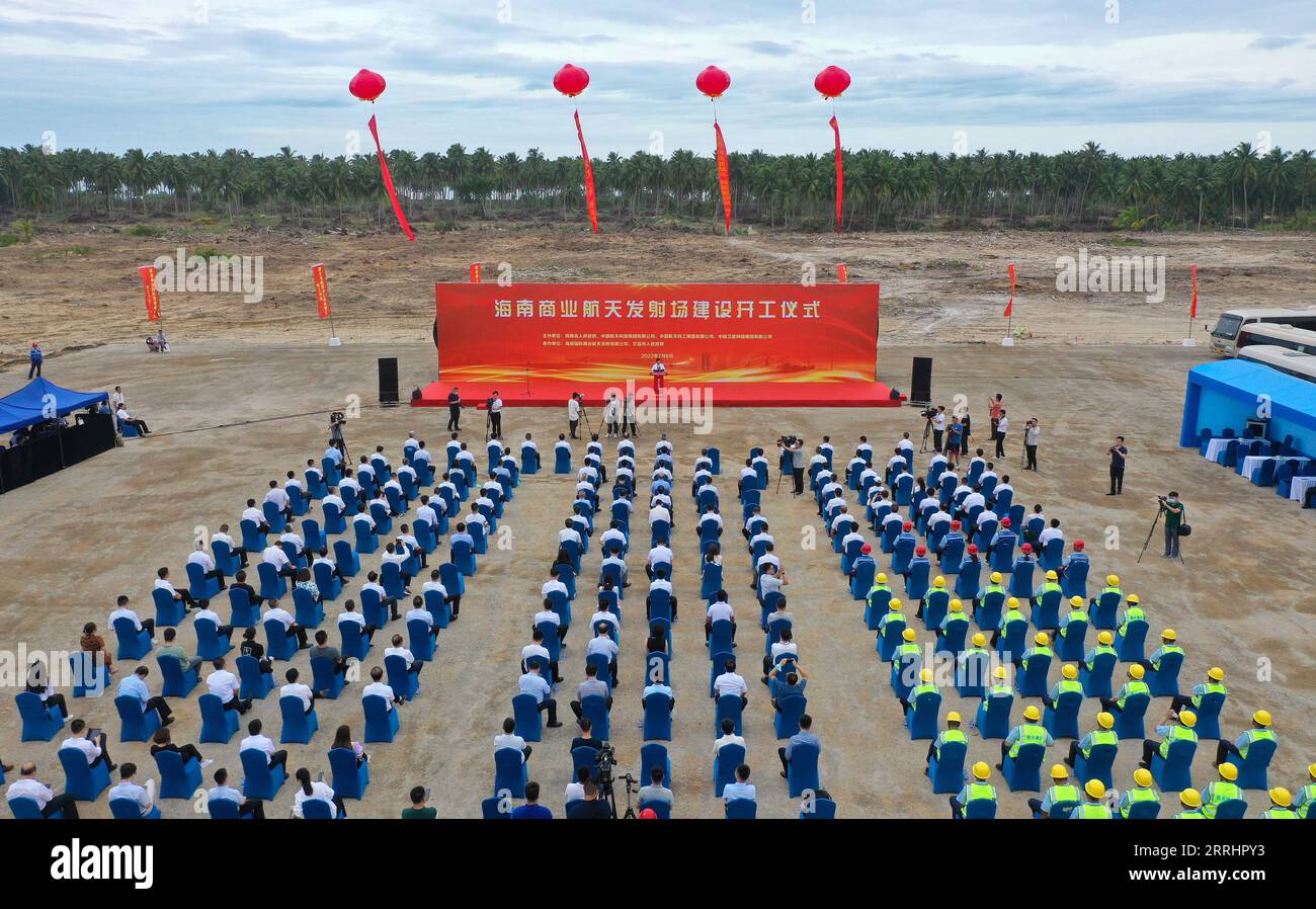 Launch ceremony aerial hi-res stock photography and images - Alamy
