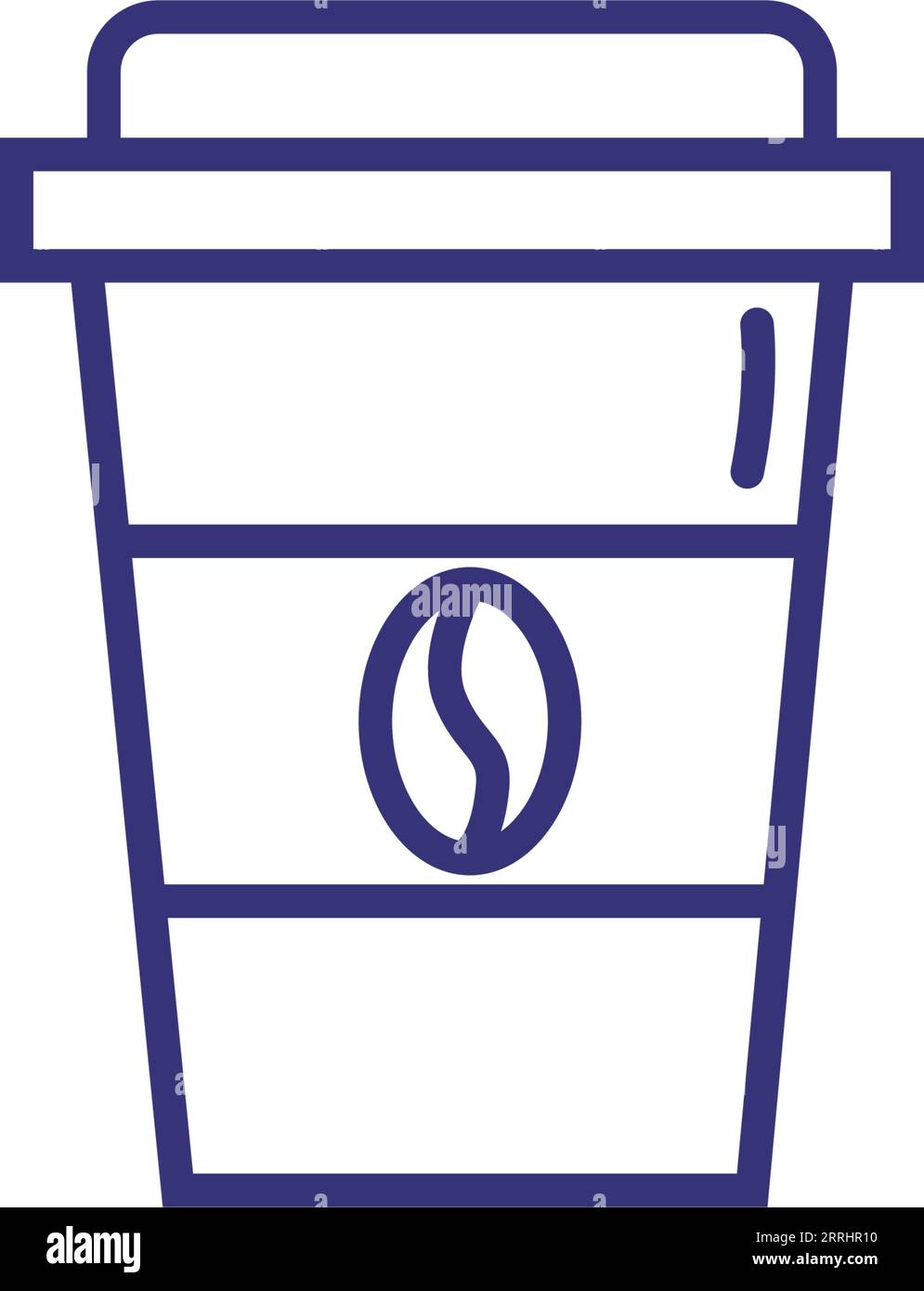 Coffee cup line icon Stock Vector Image & Art - Alamy