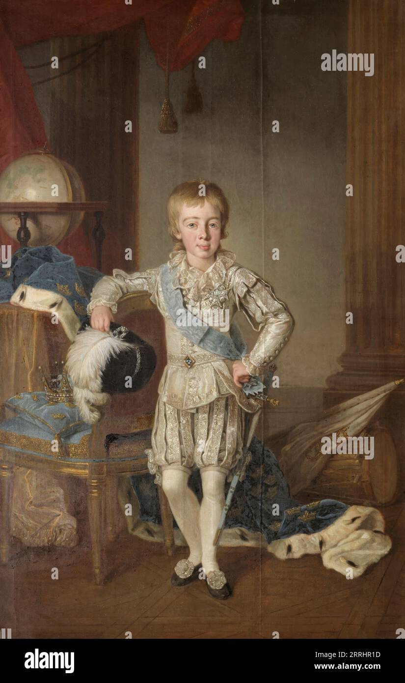 Gustav IV Adolf, 1778-1837, King of Sweden, 1785 Stock Photo - Alamy