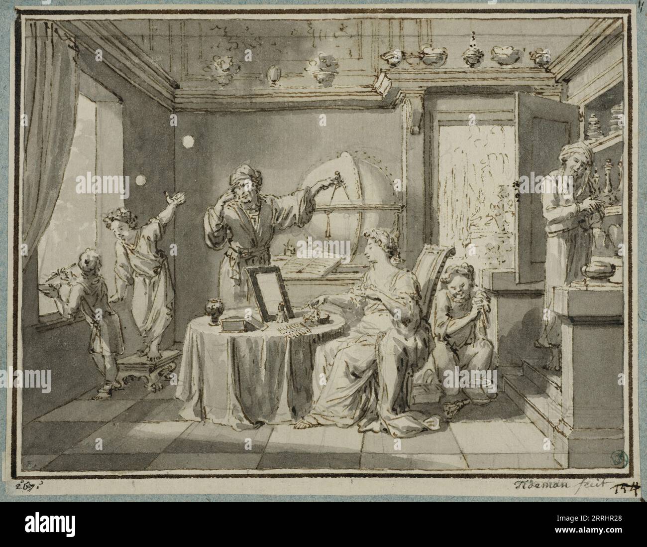 Allegory of vanity Stock Photo - Alamy