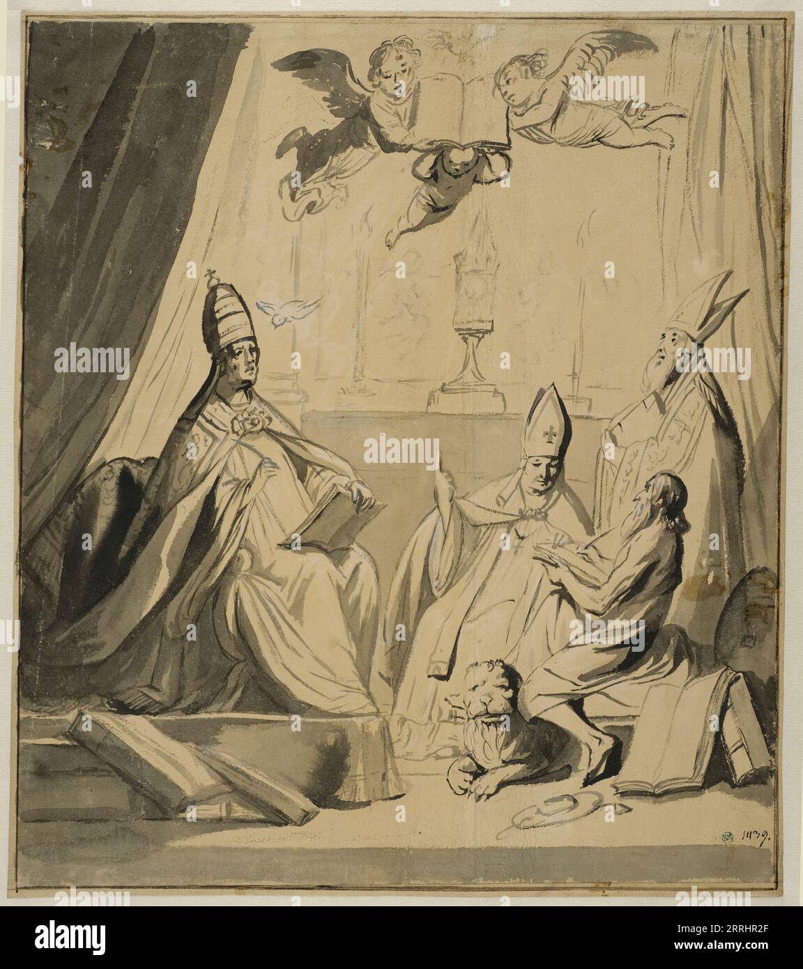 Church fathers discussing hi-res stock photography and images - Alamy