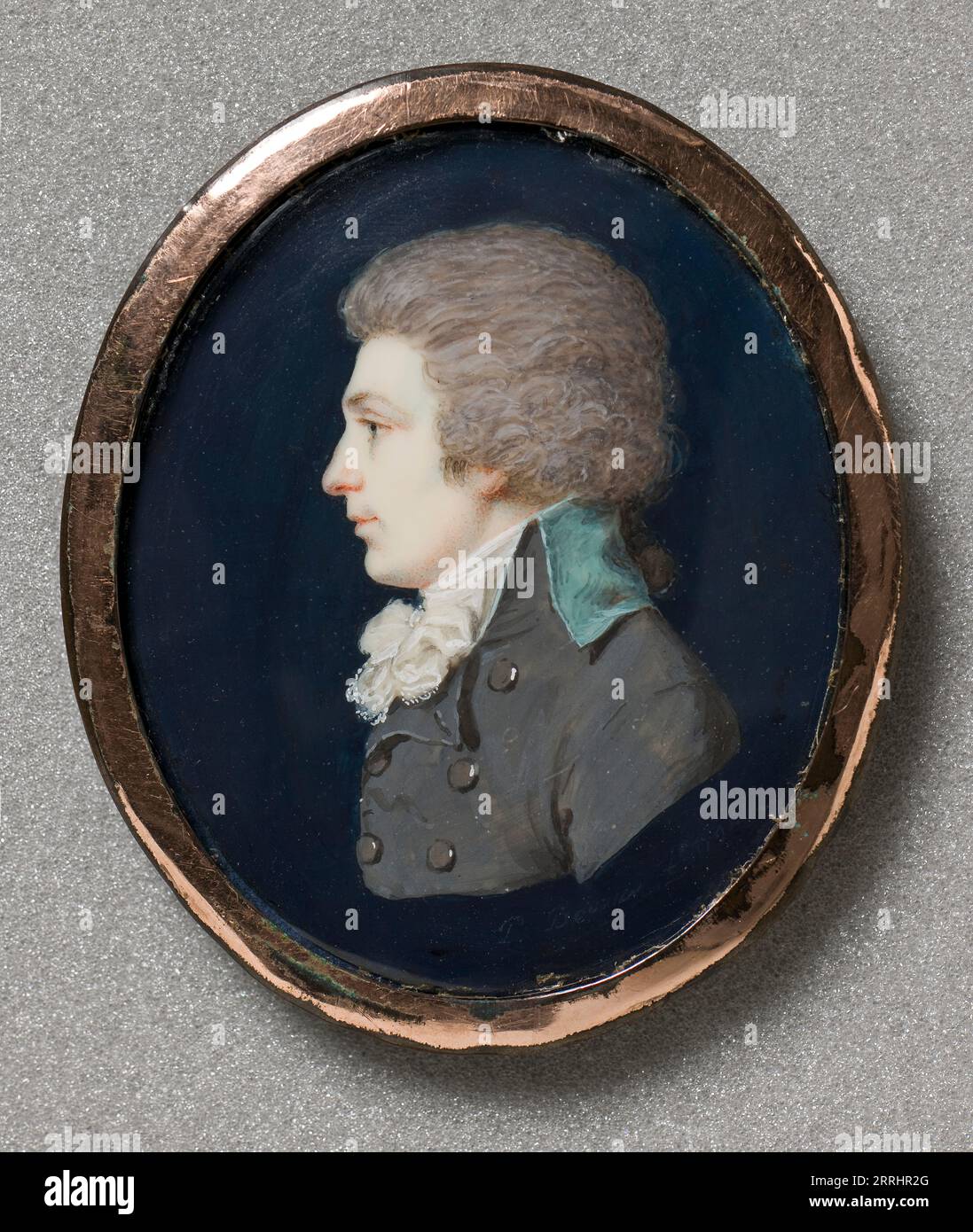 A self-portrait, 1791 Stock Photo - Alamy