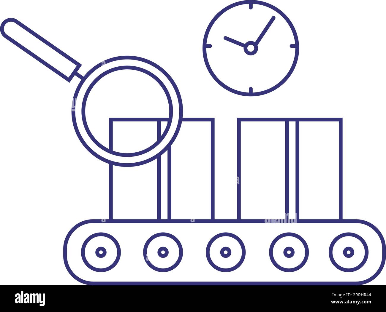 Quality control belt Stock Vector Images - Alamy