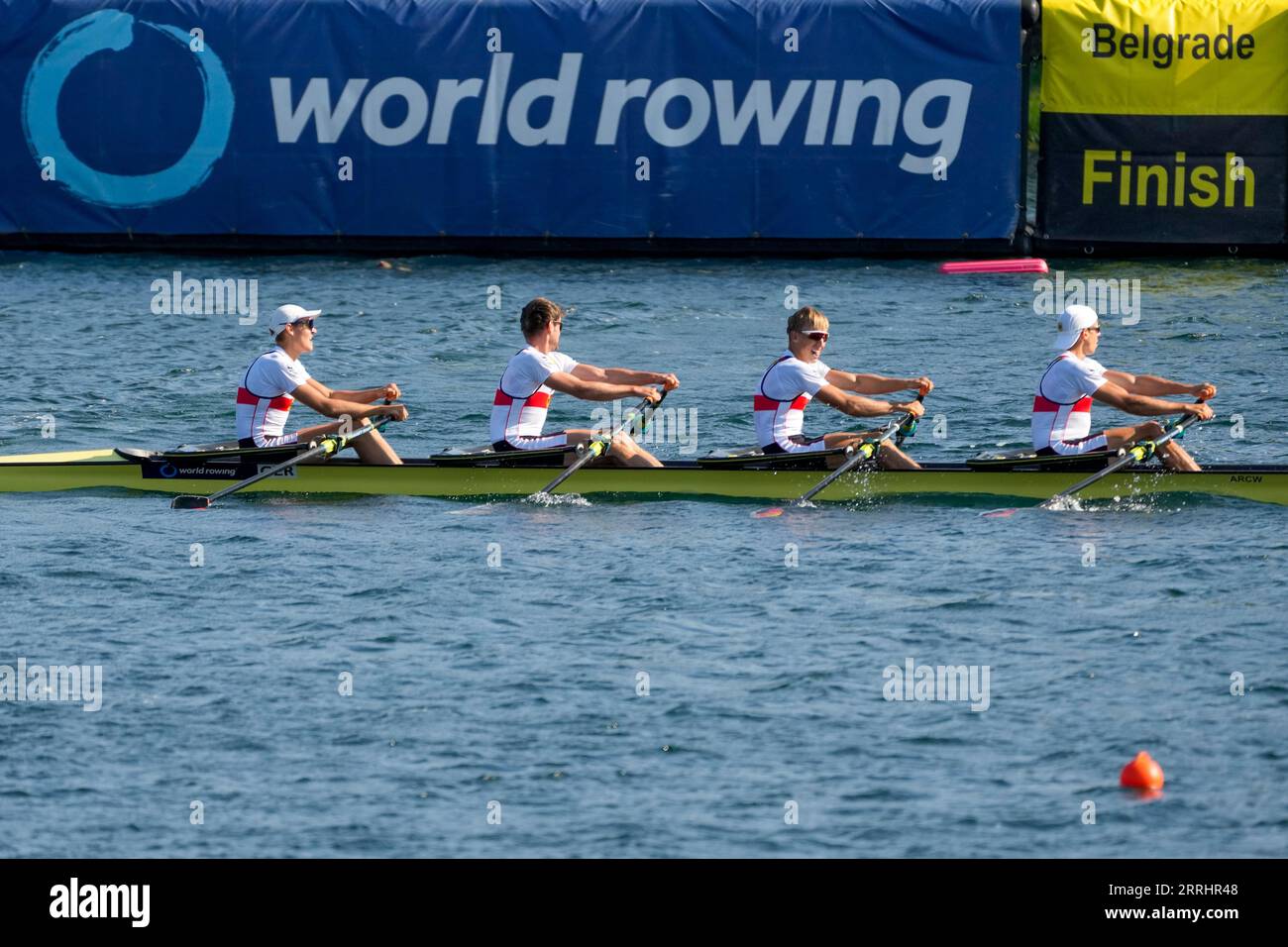 Max Von Buelow, Simon Klueter, Fabio Kress and Joachim Agne of Germany ...