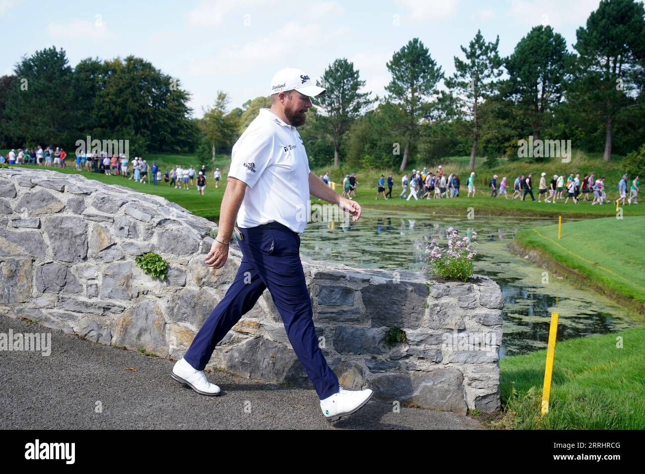 Shane Lowry on the 6th during day two of the 2023 Horizon Irish Open at ...
