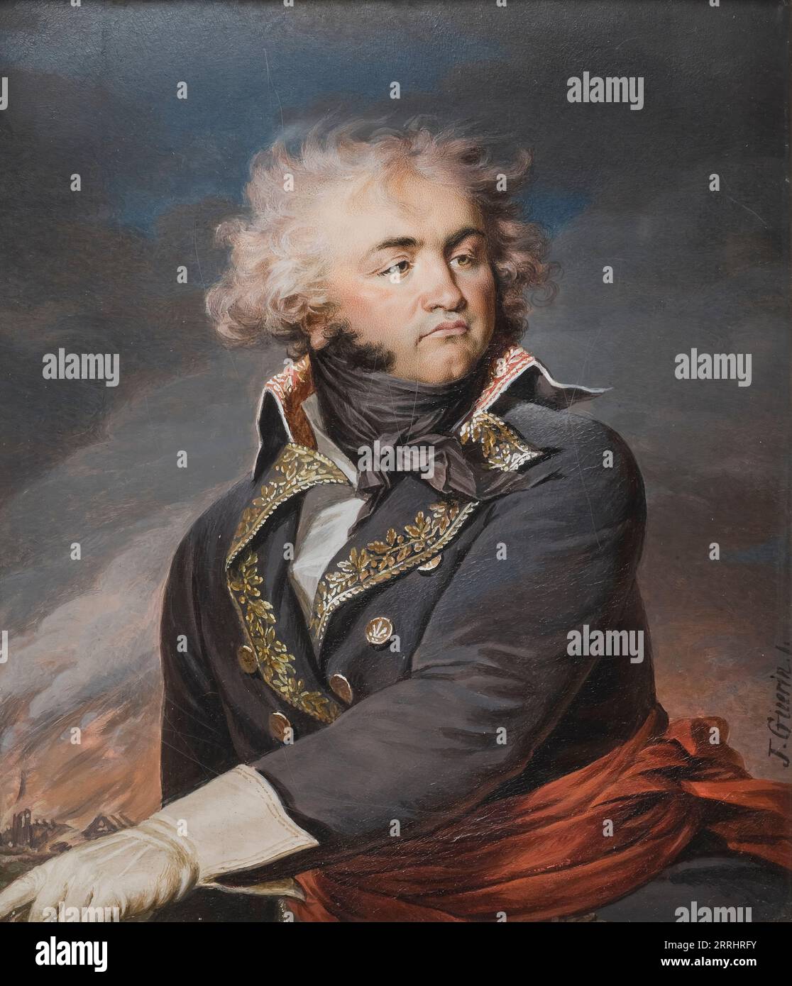 General Jean Baptiste Kleber, late 18th-early 19th century Stock Photo ...