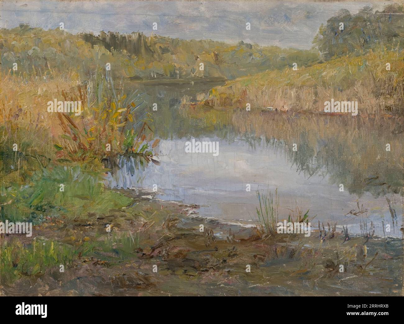 French riverscape art hi-res stock photography and images - Alamy
