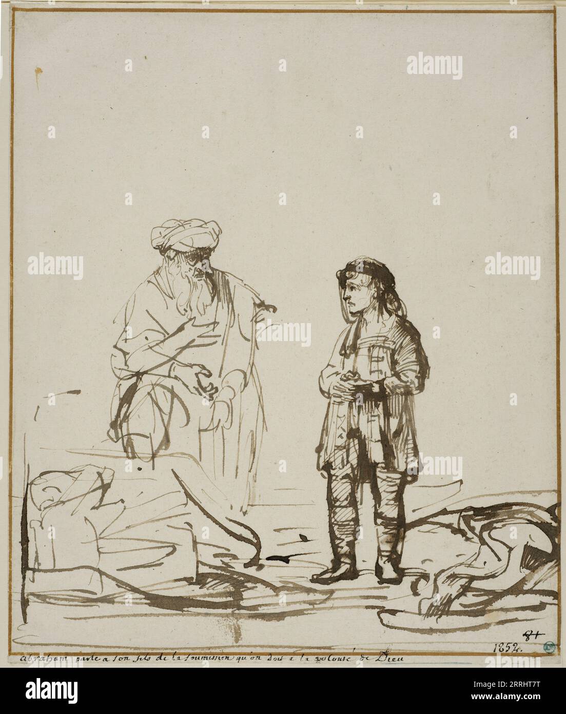 Abraham biblical character hi-res stock photography and images - Alamy