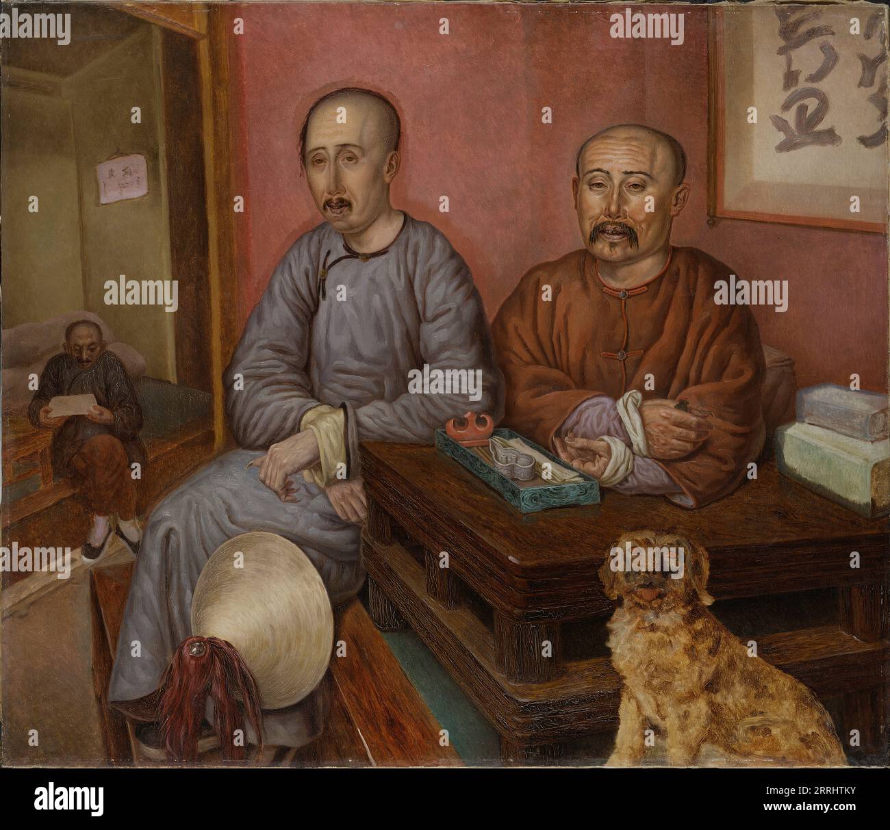 China trade merchant historic hi-res stock photography and images - Alamy