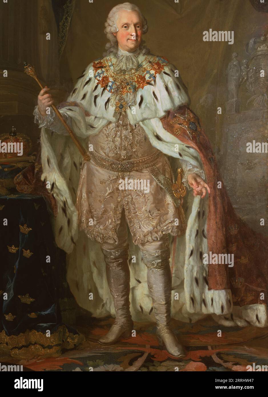 Adolf Fredrik, 1710-1771, King of Sweden, Duke of Holstein-Gottorp ...