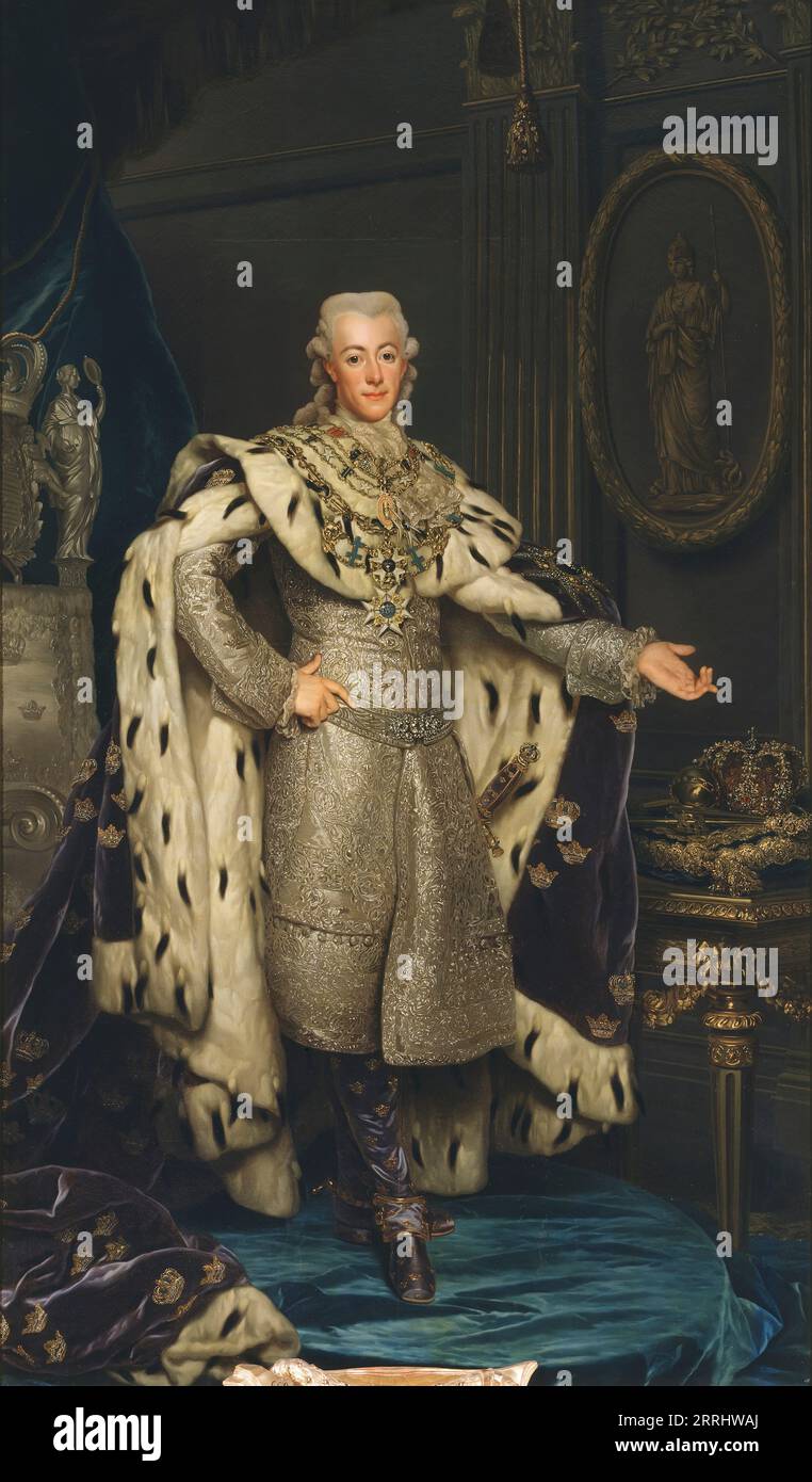 Gustav III, 1746-1792, King of Sweden, 1777 Stock Photo - Alamy