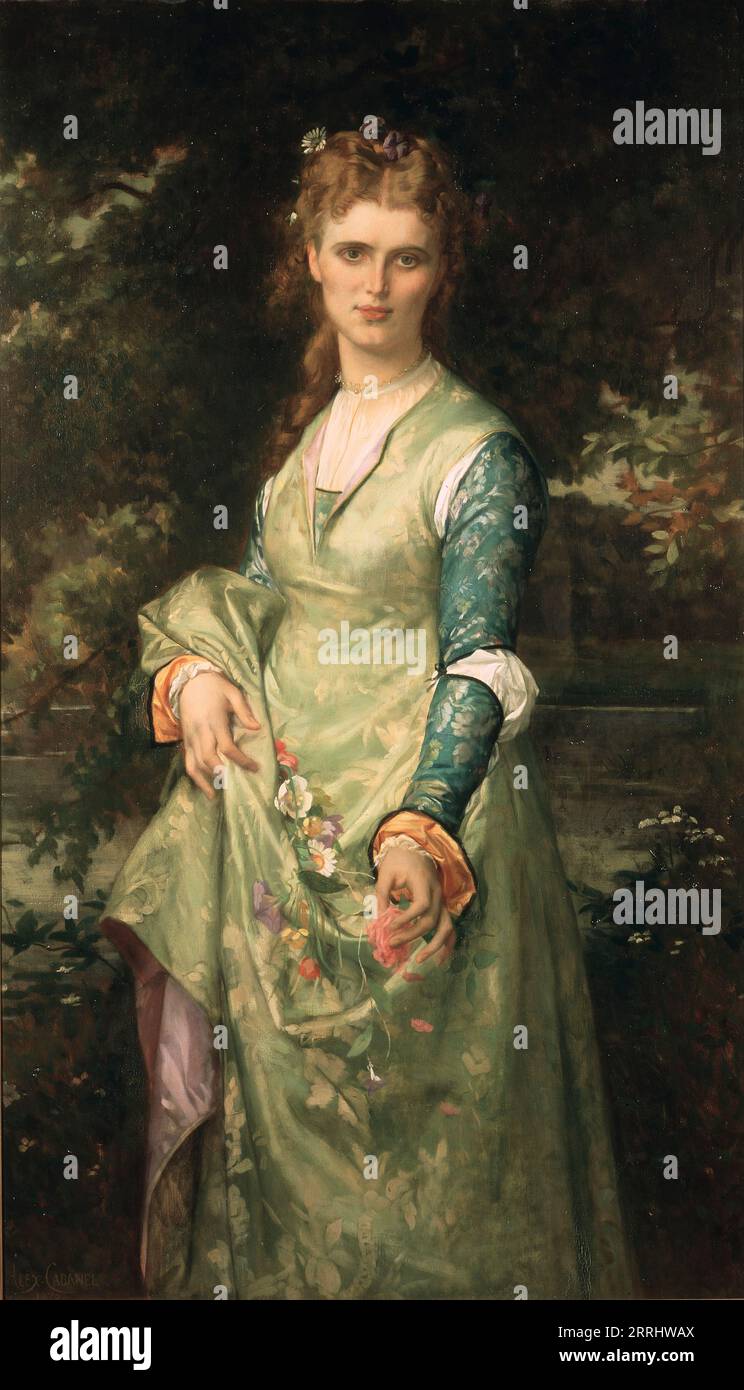 Christina Nilsson, 1843-1921, opera-singer, as Ofelia, 1873 Stock Photo ...