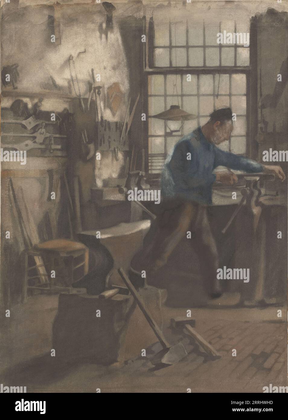 Blacksmith 1900s hi-res stock photography and images - Alamy