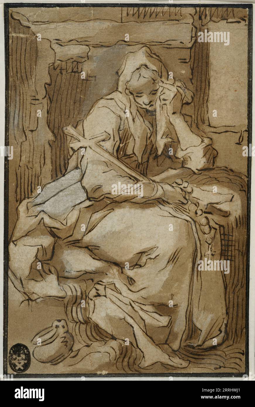 Penitence allegory hi-res stock photography and images - Alamy