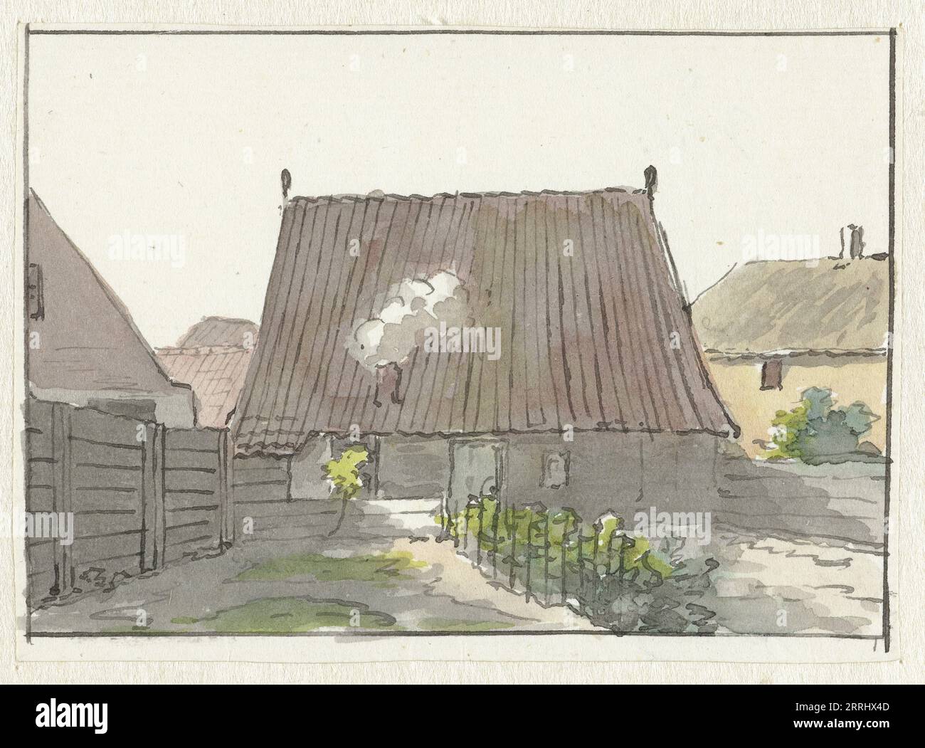 Dutch house garden backyard hi-res stock photography and images - Alamy