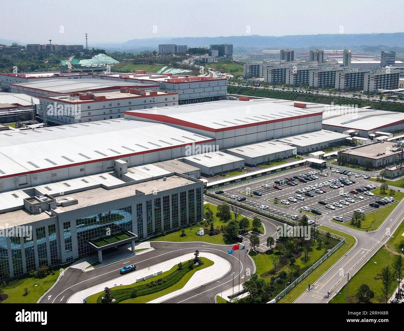 220707 -- YIBIN, July 7, 2022 -- Aerial photo taken on June 30, 2022 ...