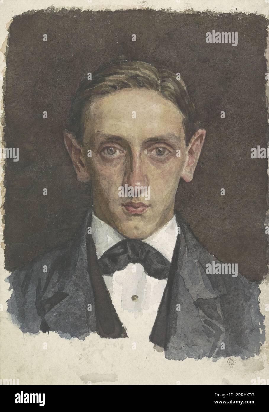 1920s man with bow tie hi-res stock photography and images - Alamy