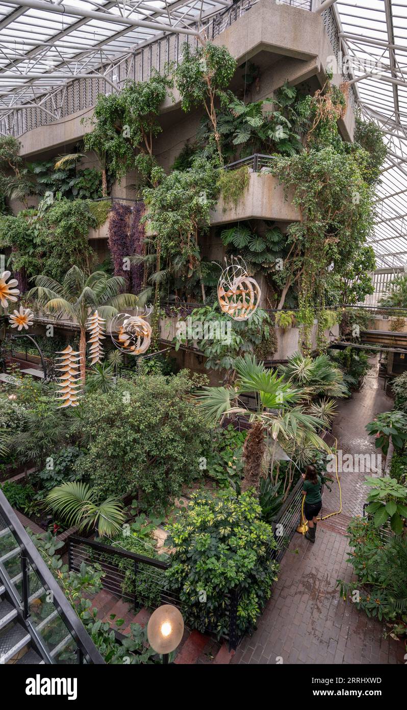 Barbican Conservatory, Barbican Centre, London, UK. 8th Sept, 2023. The ...