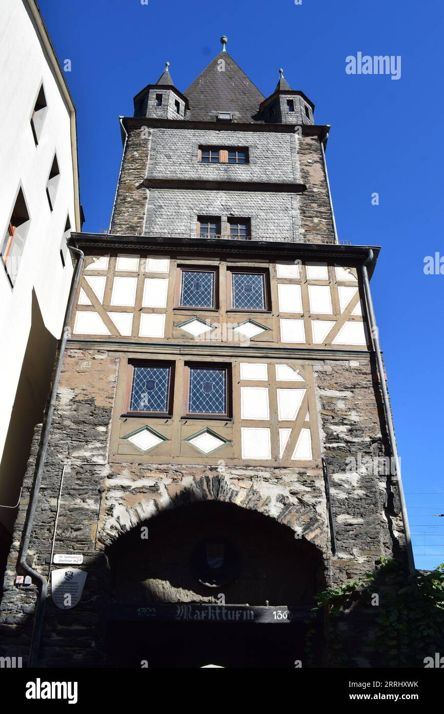 medieval city gate tower Stock Photo - Alamy