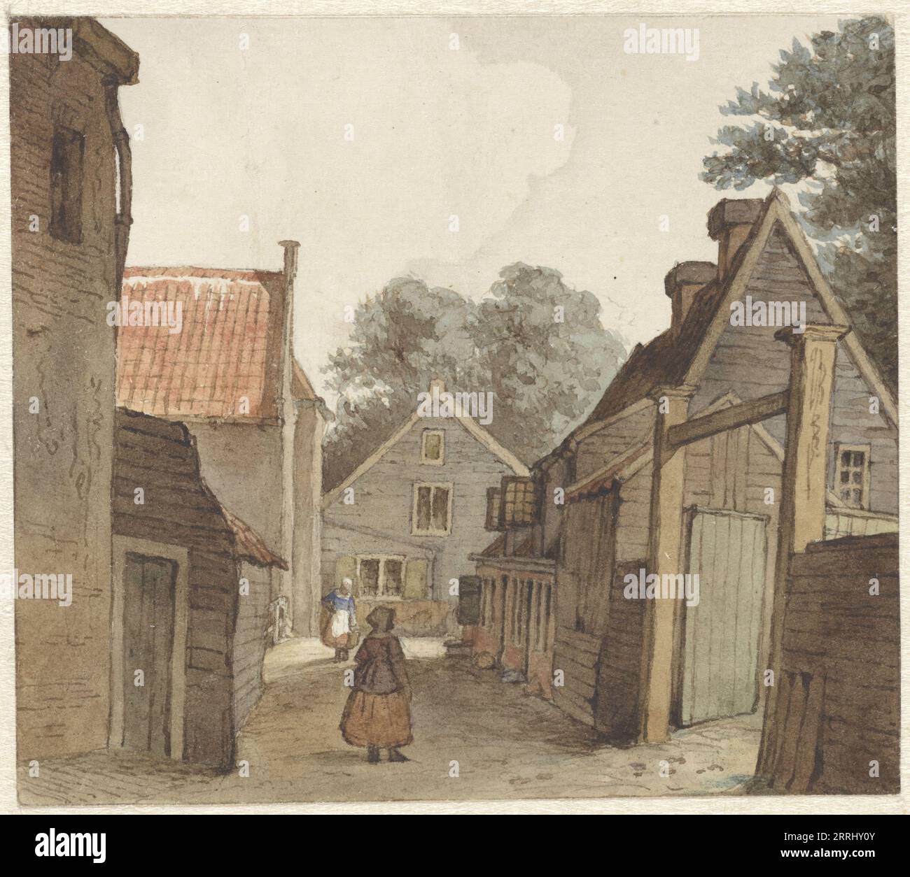 Street at the Manege, 1820-1872 Stock Photo - Alamy