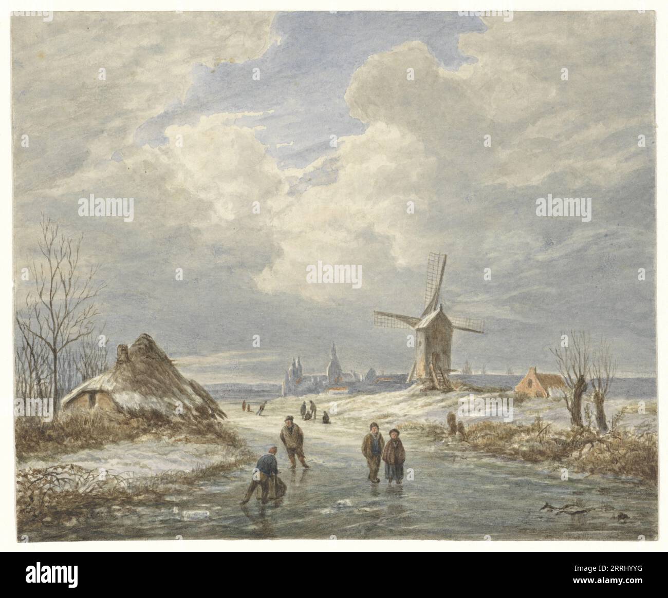 Winter view, 1849-1917 Stock Photo - Alamy